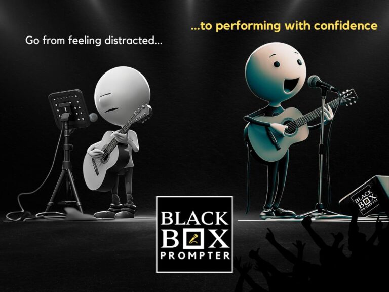 Lyrics Prompter for Stage Helping Musicians, Presenters & Performers ...